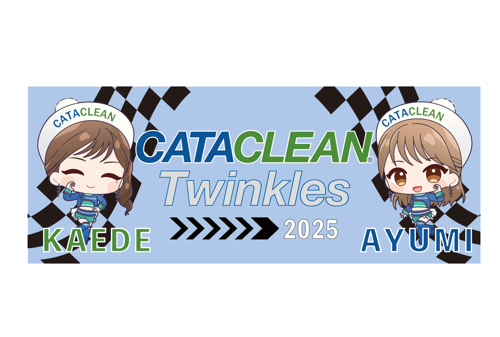 【送料無料】CATACLEAN Twinkles 2025 キャラクタータオル
